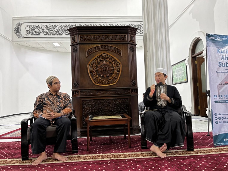 Kuliah Ahad Subuh UMM: Masa Muda Adalah Masa Belajar Ilmu